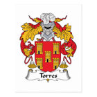 Torres Family Crest Postcard | Zazzle.com