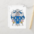 Torres Family Crest Postcard | Zazzle