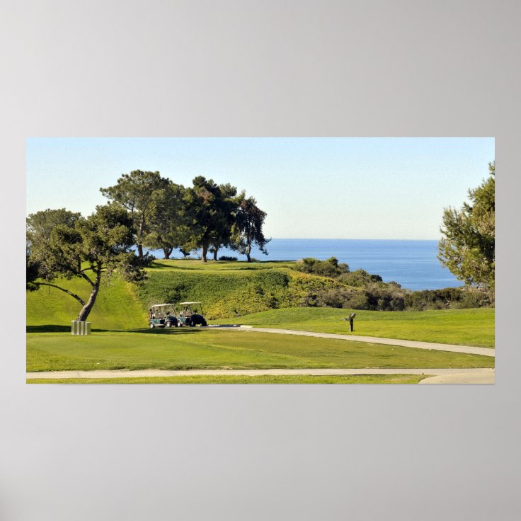 Torrey Pines Golf Course Poster | Zazzle