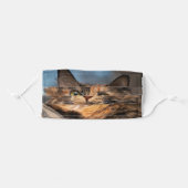 Torti Cat Face Photo Face Mask | Zazzle