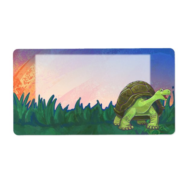 Turtle Labels | Zazzle