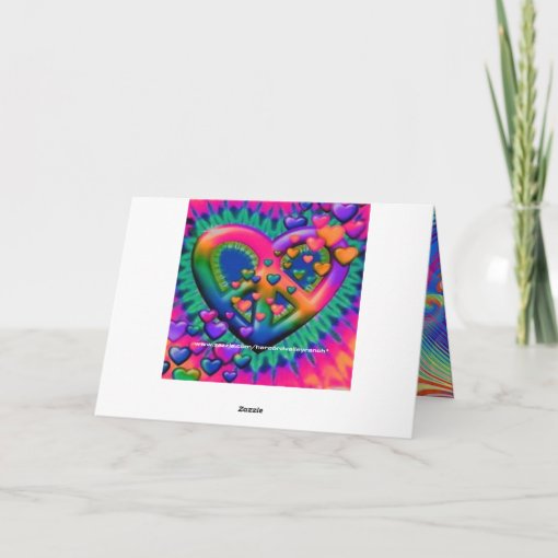 Total Hippie Birthday Card | Zazzle