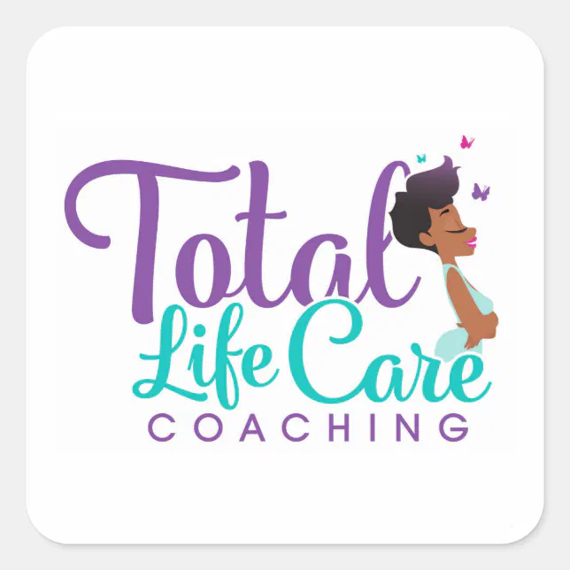 Total Life Care Logo Sticker | Zazzle