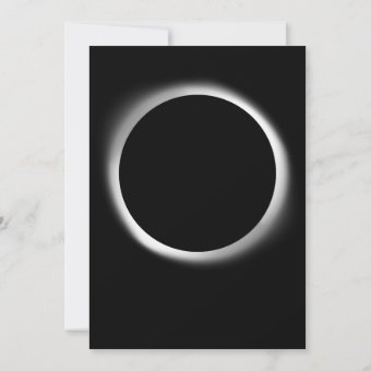 Total Solar Eclipse - 2024 or custom date Invitation | Zazzle