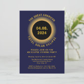 Total Solar Eclipse 2024 Viewing Party Invitation | Zazzle
