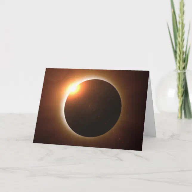Total Solar Eclipse Card | Zazzle