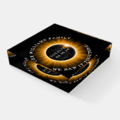 Total Solar Eclipse Family Name April 2024 Paperweight | Zazzle