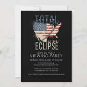 Total Solar Eclipse USA Map Viewing Party Invitation | Zazzle