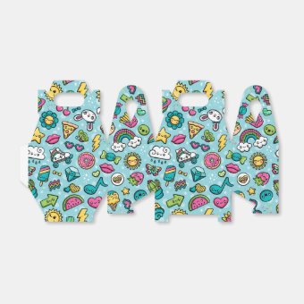 Totally Cute Doodles favor boxes | Zazzle
