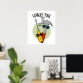 Totally Tool Funny Handyman Pun Poster | Zazzle