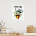 Totally Tool Funny Handyman Pun Poster | Zazzle