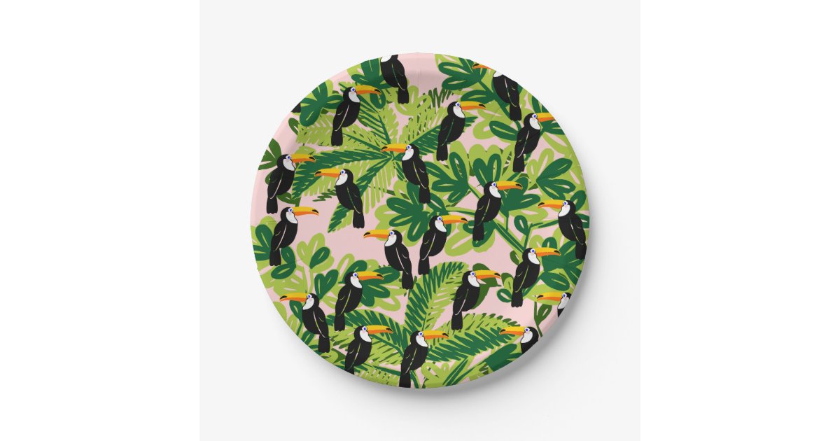 Toucan Paper Plates | Zazzle