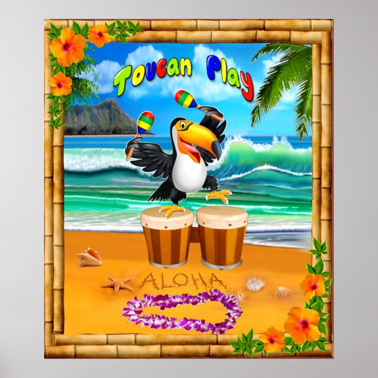 TOUCAN PLAY POSTER | Zazzle