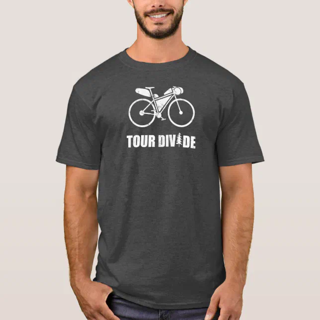 Tour Divide Bikepacking T-Shirt | Zazzle