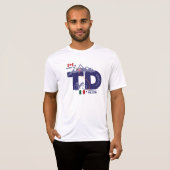 Tour Divide 'TD' Logo T-shirt | Zazzle