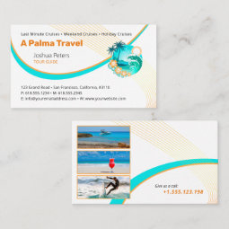 Tour Guide | Best Vacations Business Card | Zazzle