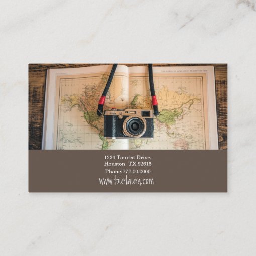Tour Guide Business Card | Zazzle