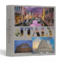 Touring Italy Photo Scrapbook Album 2 inch 3 Ring Binder | Zazzle