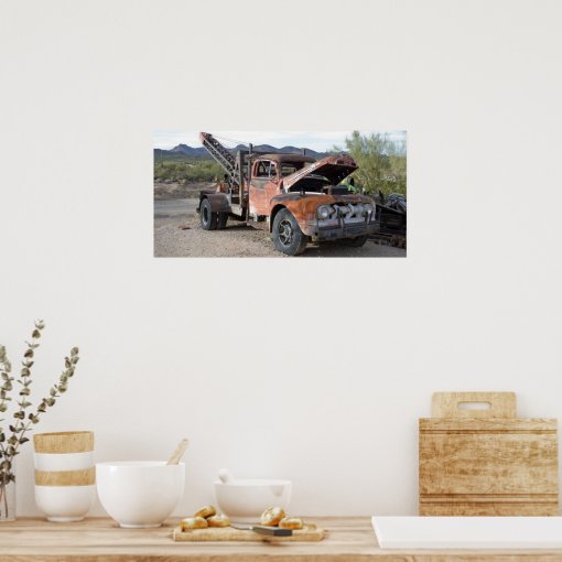Tow Truck Poster | Zazzle