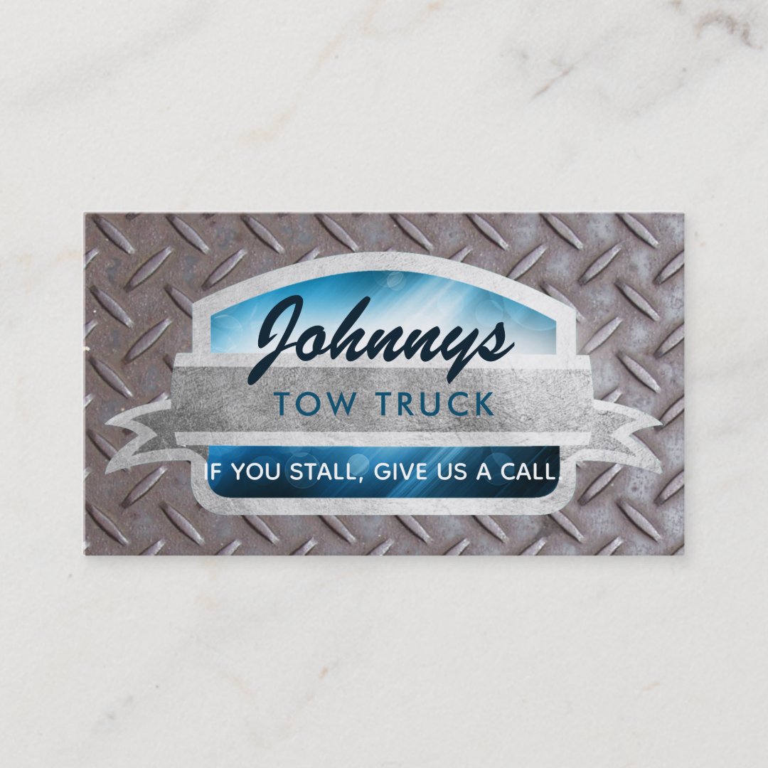 Tow Truck Slogans Business Cards | Zazzle