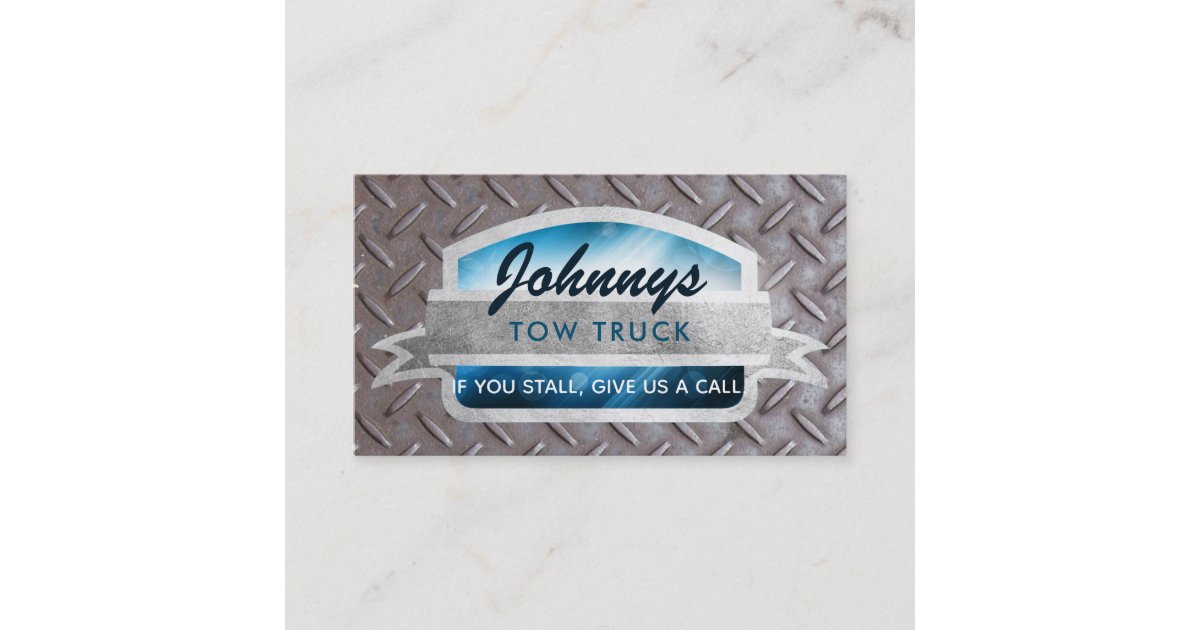 Tow Truck Slogans Business Cards | Zazzle
