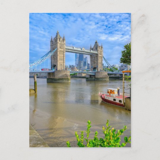 Tower Bridge, London UK Postcard | Zazzle.com