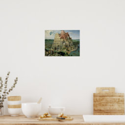 Tower of Babel Poster | Zazzle