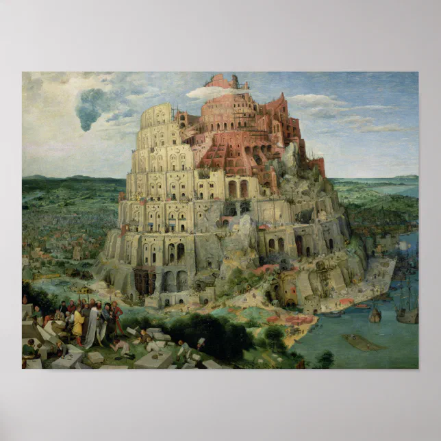 Tower of Babel Poster | Zazzle