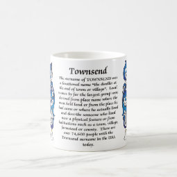 Townsend Family Coat of Arms mug | Zazzle