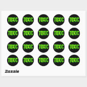 Toxic Sticker | Zazzle