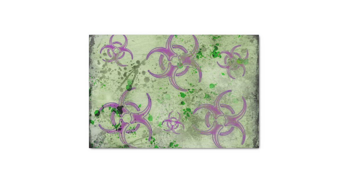 Toxic Waste Tissue Paper | Zazzle