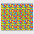 Toy Building Blocks Wrapping Paper | Zazzle
