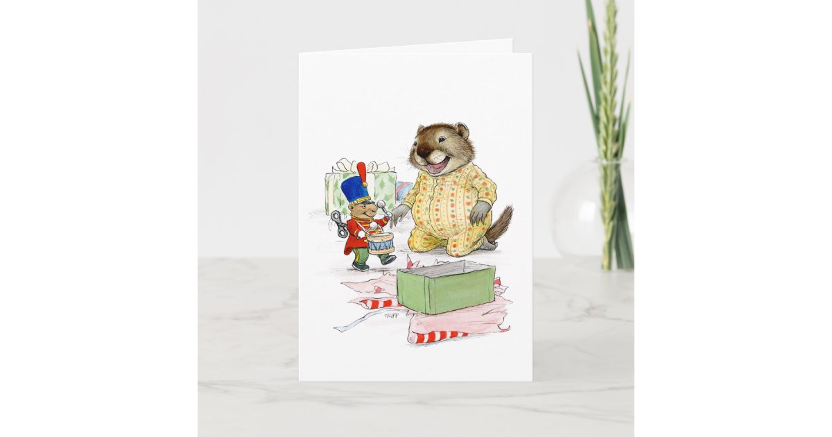Toy soldier for Christmas card | Zazzle