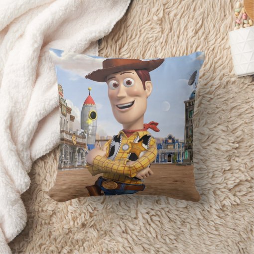 Toy Story 3 - Woody 3 Throw Pillow | Zazzle