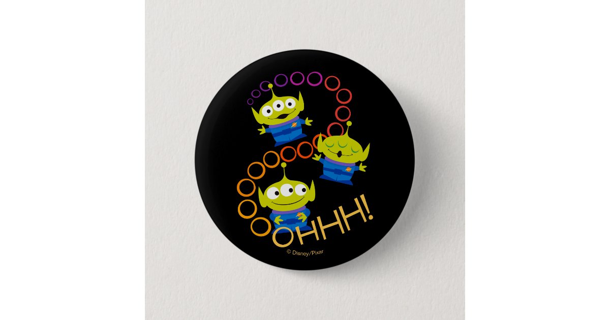 Toy Story 4 | Aliens "Ooooh" Button | Zazzle