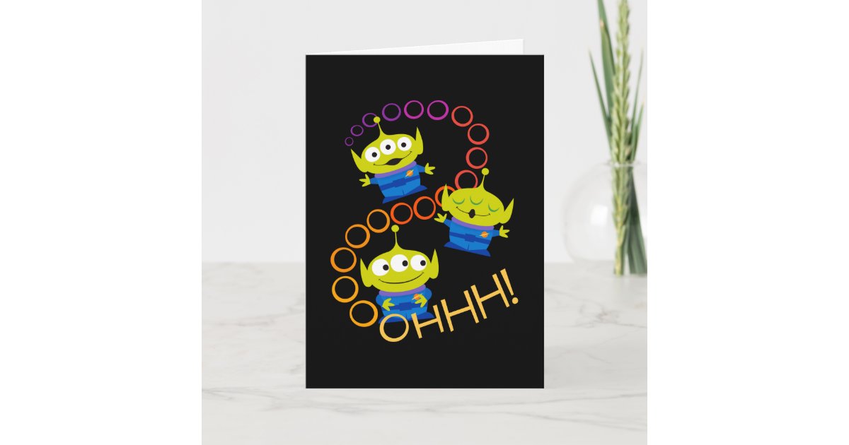Toy Story 4 | Aliens "Ooooh" Card | Zazzle