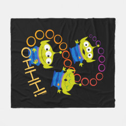 Toy Story 4 | Aliens "Ooooh" Fleece Blanket | Zazzle