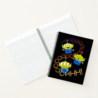 Toy Story 4 | Aliens "Ooooh" Notebook | Zazzle