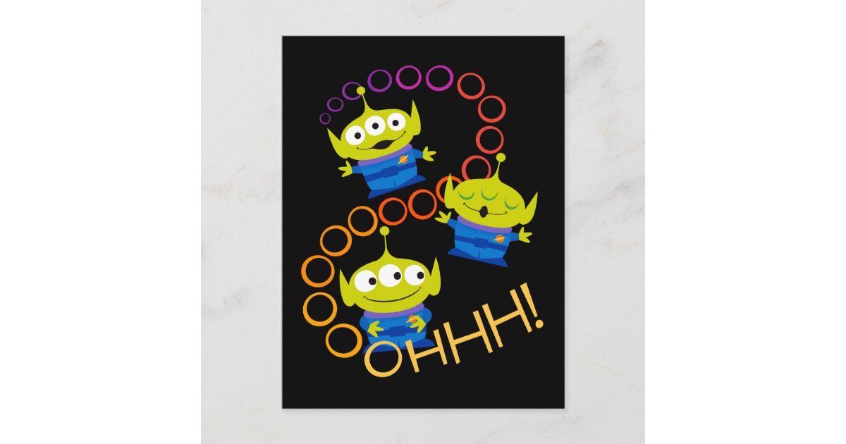 Toy Story 4 | Aliens "Ooooh" Postcard | Zazzle