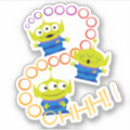 Toy Story 4 | Aliens "Ooooh" Sticker | Zazzle
