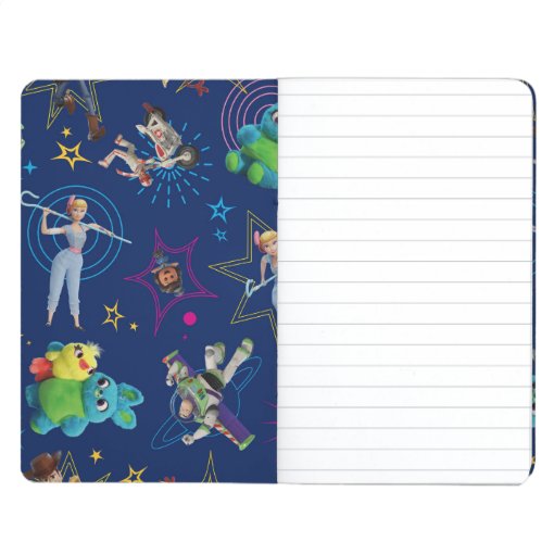 Toy Story 4 | Blue Toys Toss Pattern Journal | Zazzle