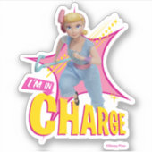 Toy Story 4 | Bo Peep "I'm In Charge" Sticker | Zazzle