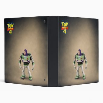 Toy Story 4 | Buzz Lightyear Theatrical Poster 3 Ring Binder | Zazzle