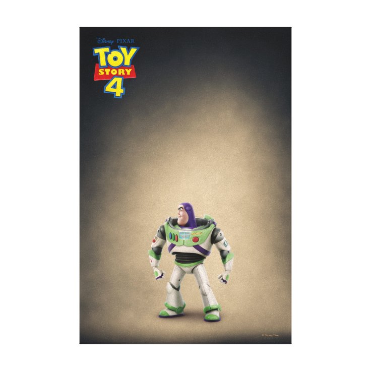 Toy Story 4 | Buzz Lightyear Theatrical Poster Canvas Print | Zazzle