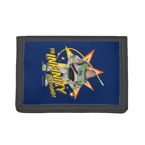 Toy Story 4 | Buzz "To Infinity & Beyond" Stars Trifold Wallet | Zazzle