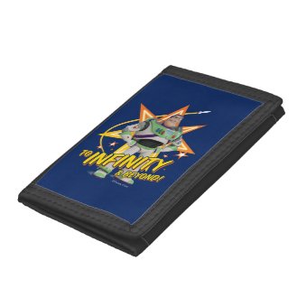 Toy Story 4 | Buzz "To Infinity & Beyond" Stars Trifold Wallet | Zazzle
