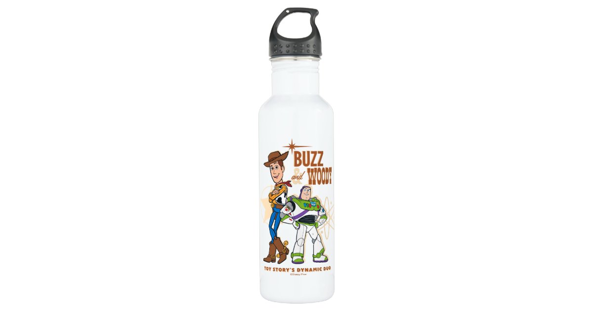 Toy Story 4 | Buzz & Woody "Dynamic Duo" Stainless Steel Water Bottle ...