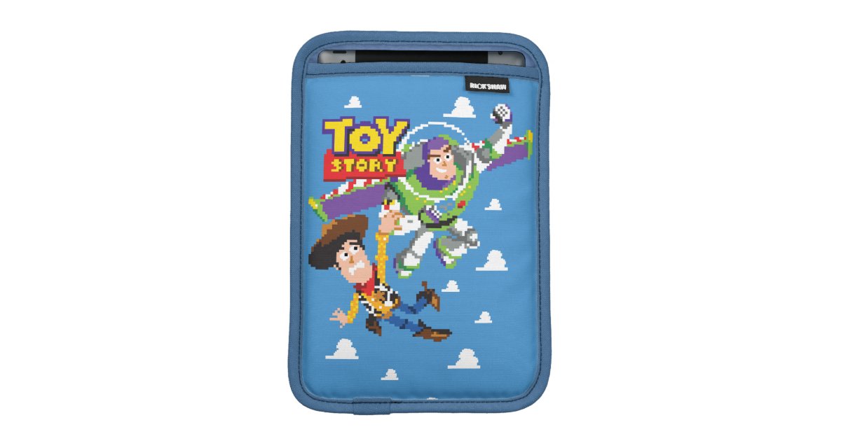 Toy Story 8Bit Woody and Buzz Lightyear Sleeve For iPad Mini | Zazzle