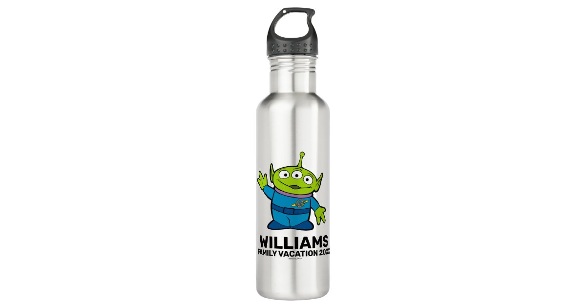 Toy Story Alien | Family Vacation Stainless Steel Water Bottle | Zazzle