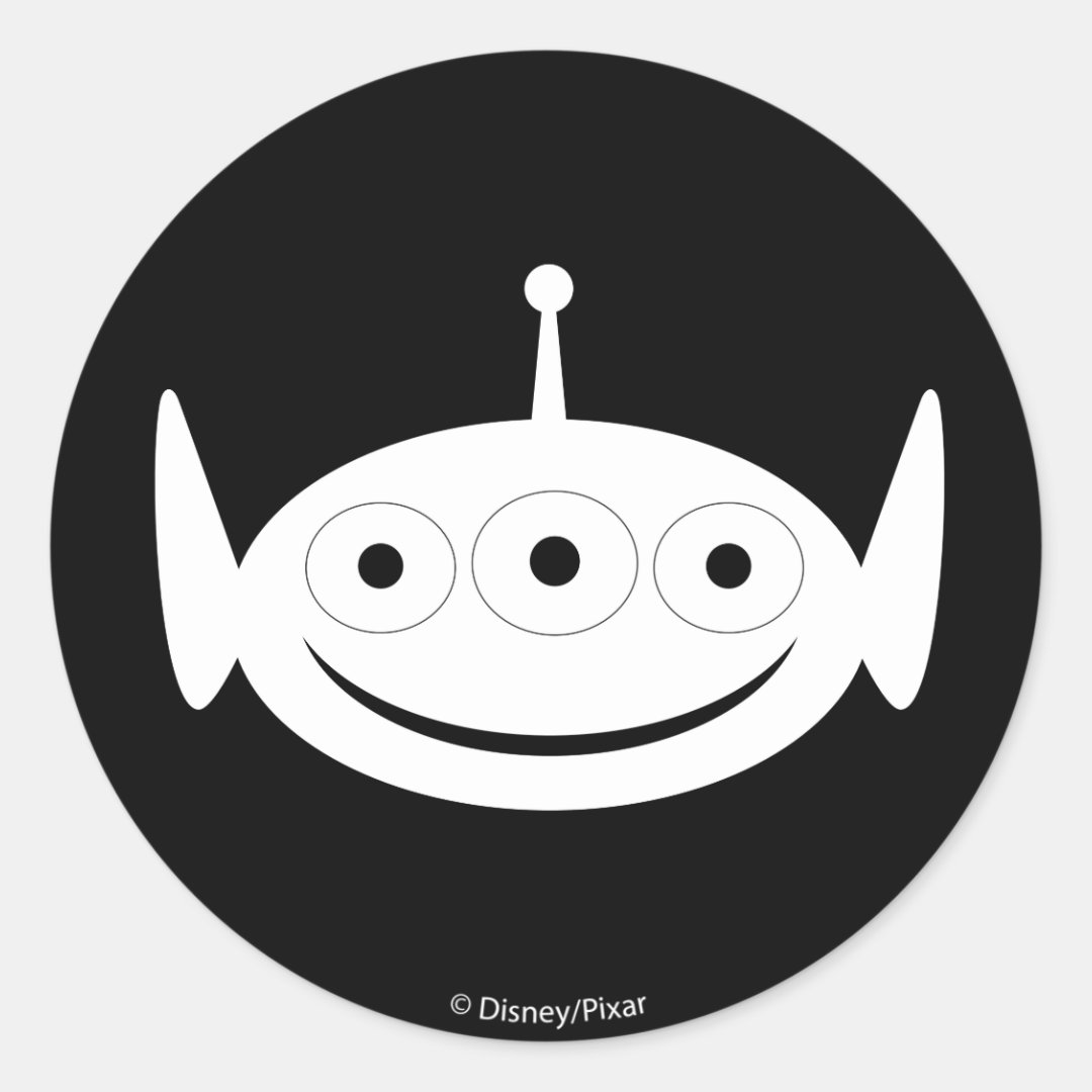 Toy Story | Alien Pattern Classic Round Sticker | Zazzle